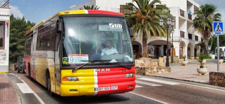 Autobus Ibiza : informazioni sul servizio bus e discobus a Ibiza